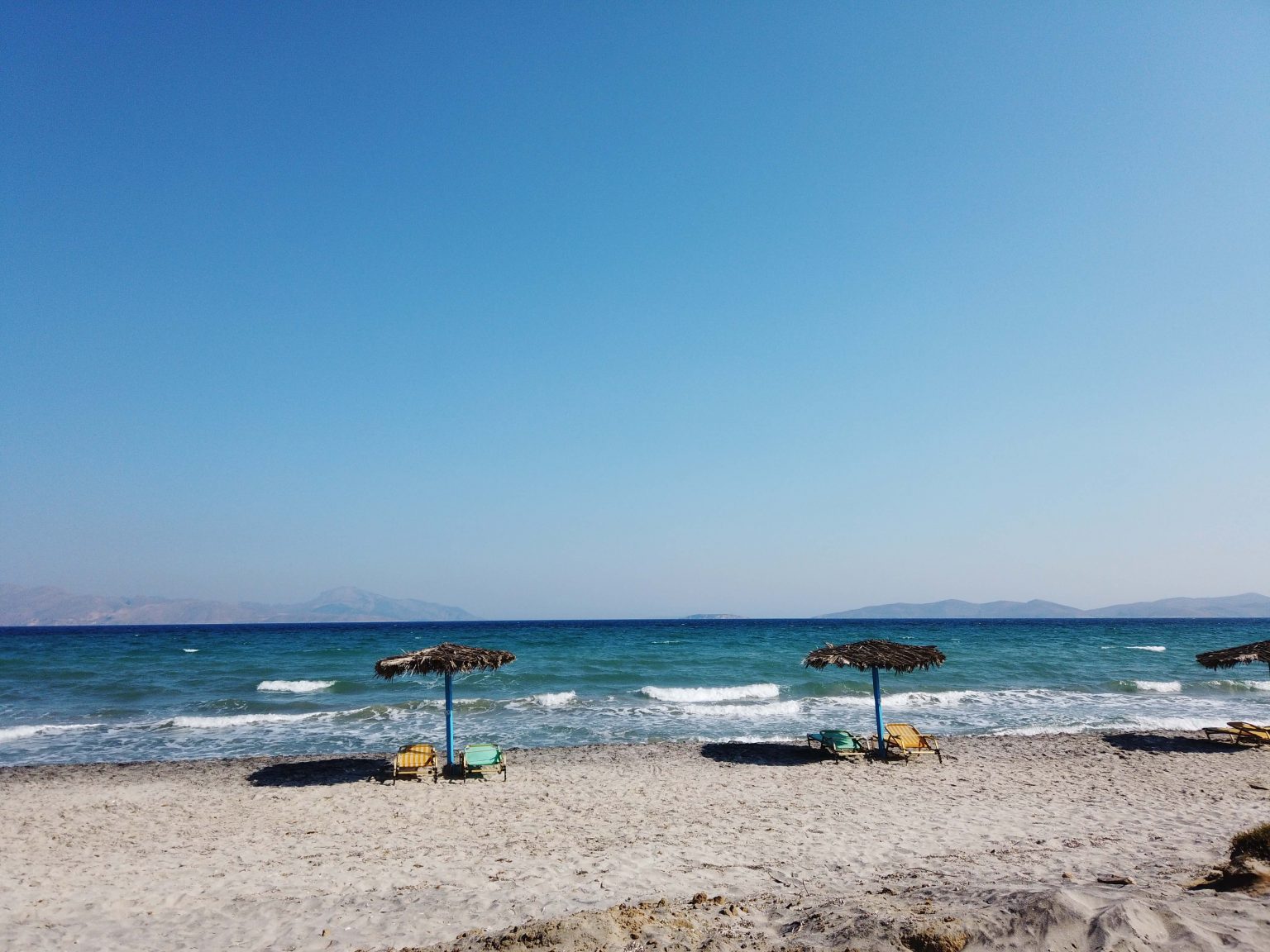 The Troulos Beach near Mastichari on the island of Kos in Greece
