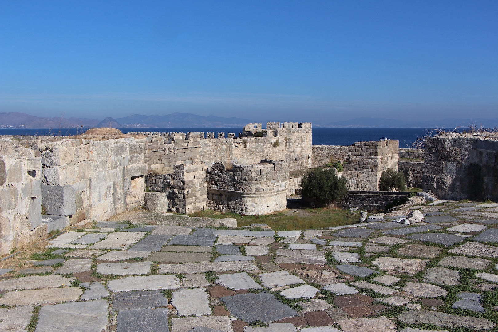 Kos Town Castle Neratzia On The Island Of Kos In Greece Kos Town Castle Neratzia On The Island Of Kos In Greece